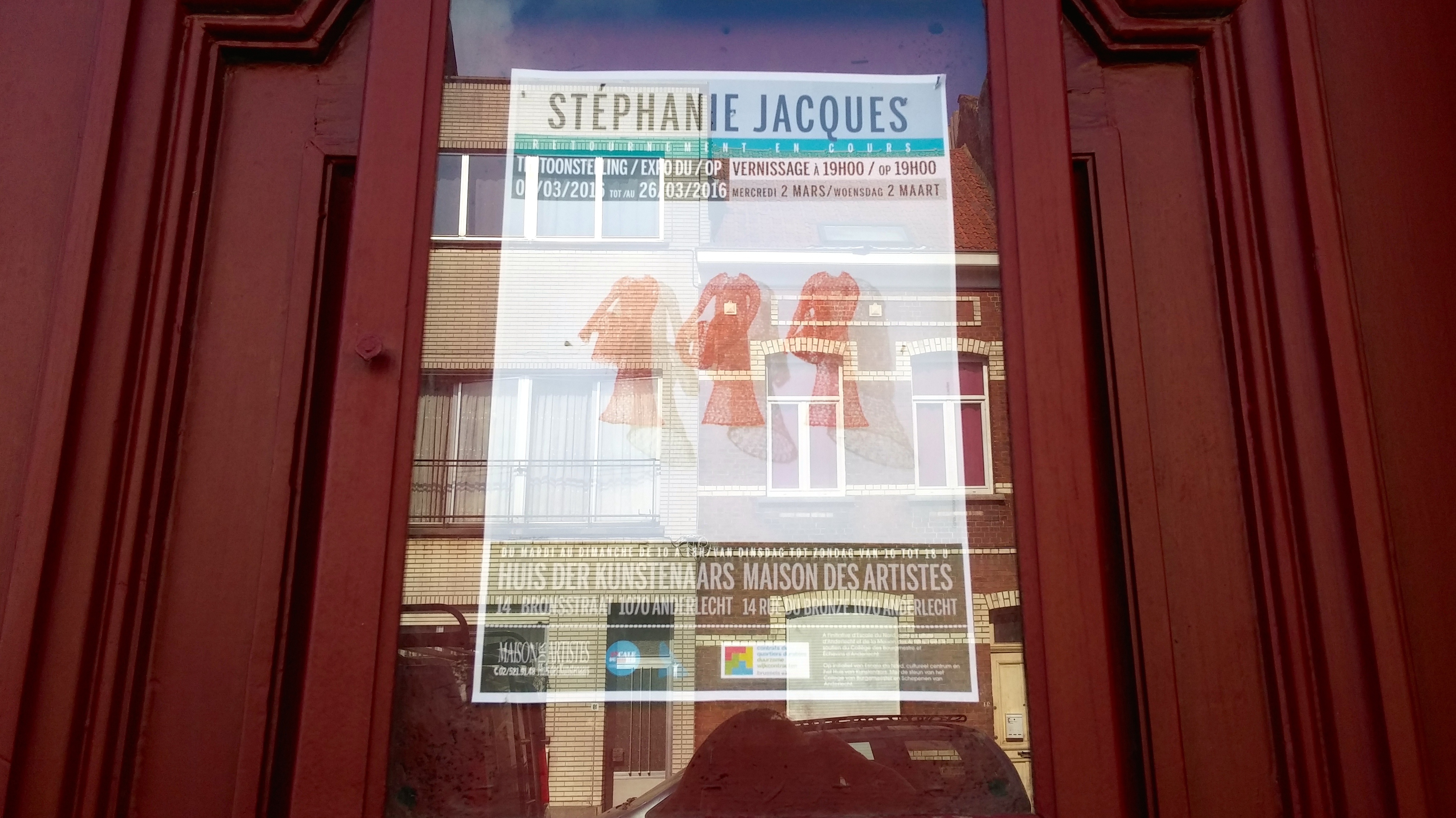 Retournement en cours de Stéphanie Jacques – Ma petite Histoire de l'Art